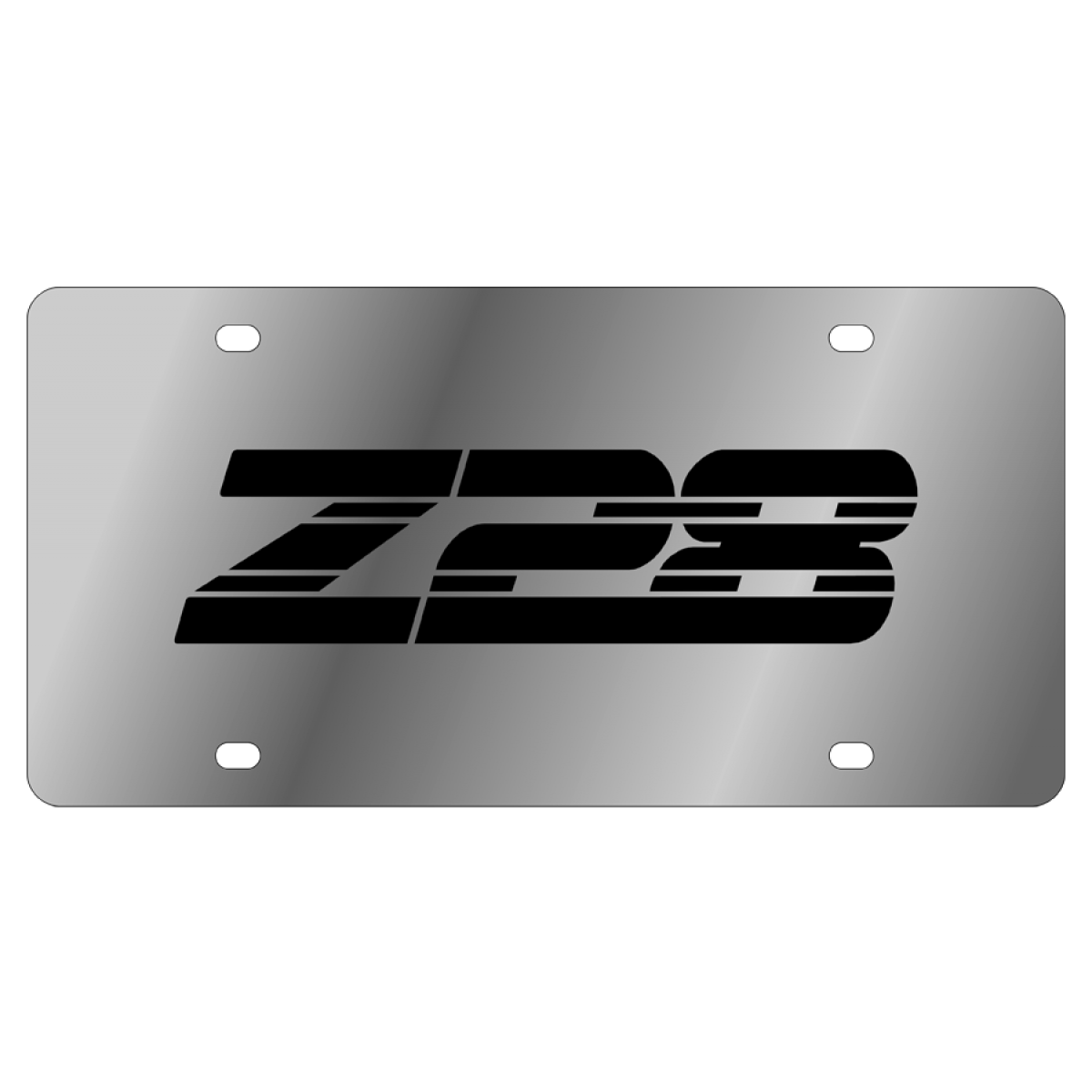 HossRods.com | Chevy Z28 Stainless Steel License Plate | Hot Rod ...