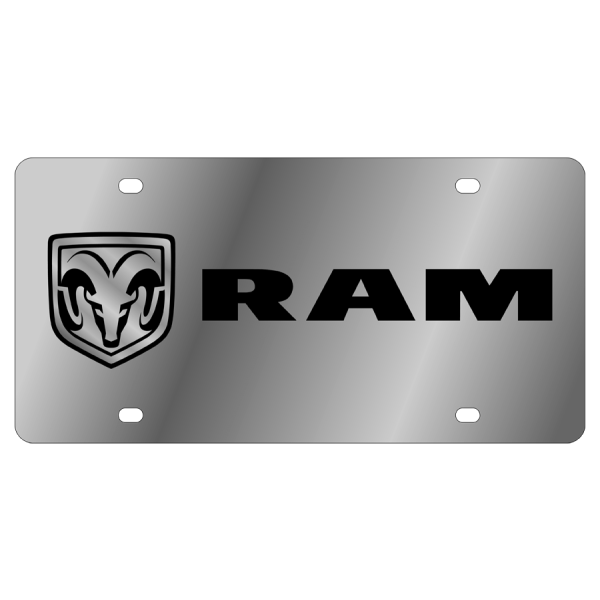 HossRods.com | Dodge Ram Stainless Steel License Plate | Hot Rod ...
