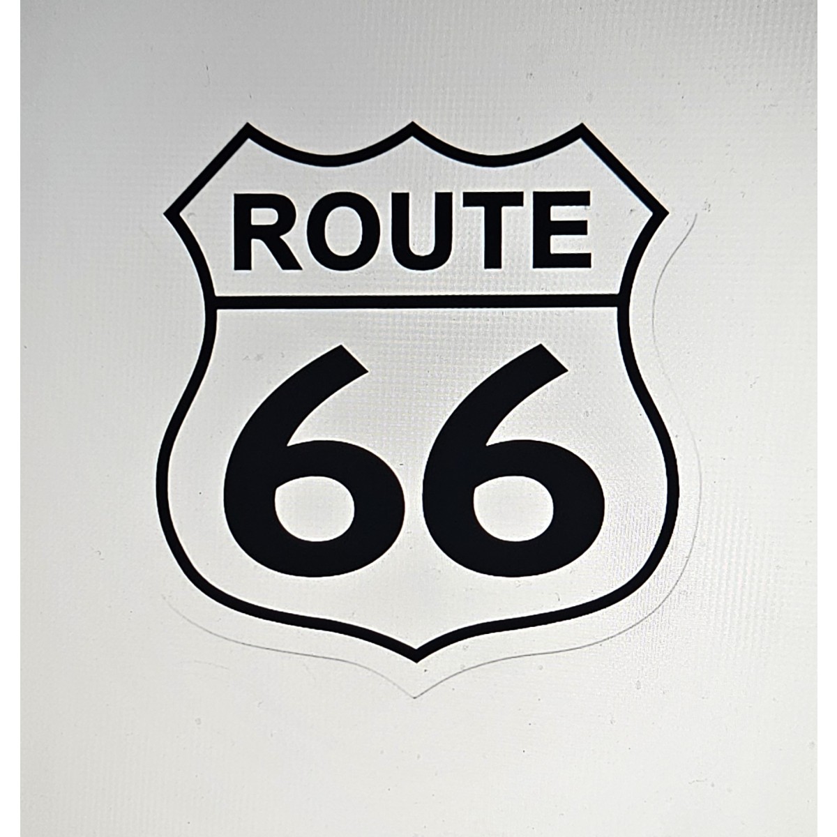HossRods.com | Route 66 Vintage Sign 15 x 15 | Hot Rod Accessories ...