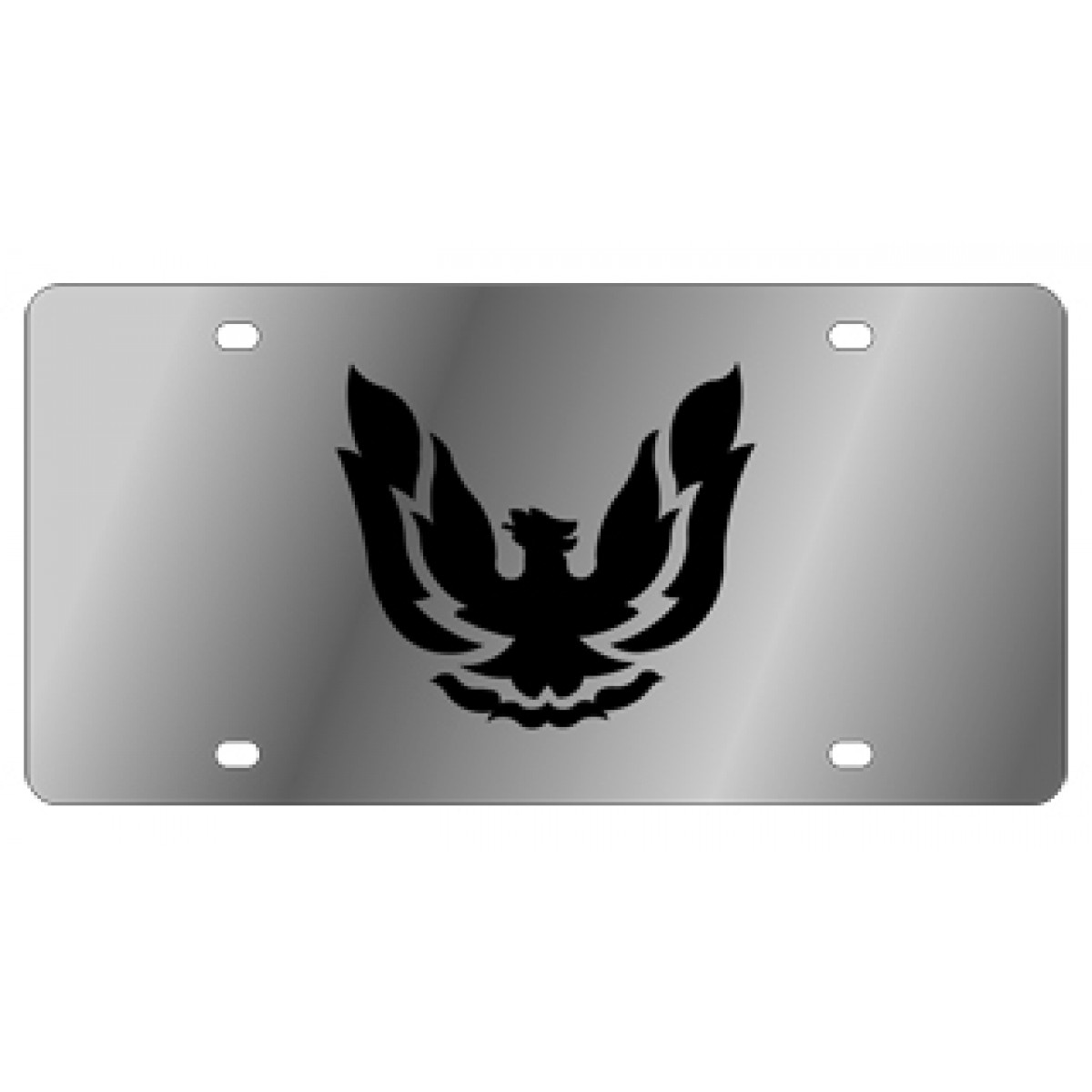 HossRods.com | Pontiac Firebird Retro Logo License Plate | Hot Rod ...