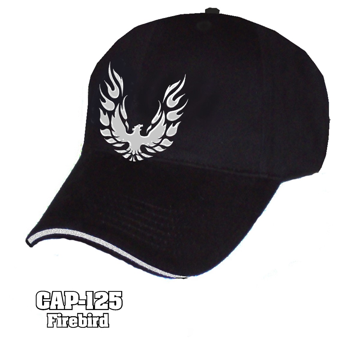HossRods.com | Pontiac Firebird Hat - "Liquid Metal" | Hot Rod ...